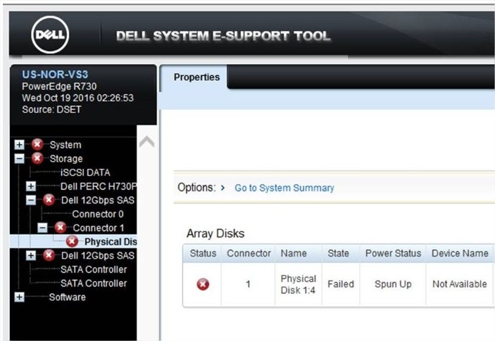 Fallas de unidades en OMSA en plataformas 13G con tarjetas SAS de 12 Gb/s de Dell (T93GD) con ...