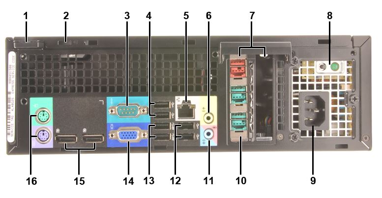 OptiPlex 7020: Visual Guide to your Computer | Dell US