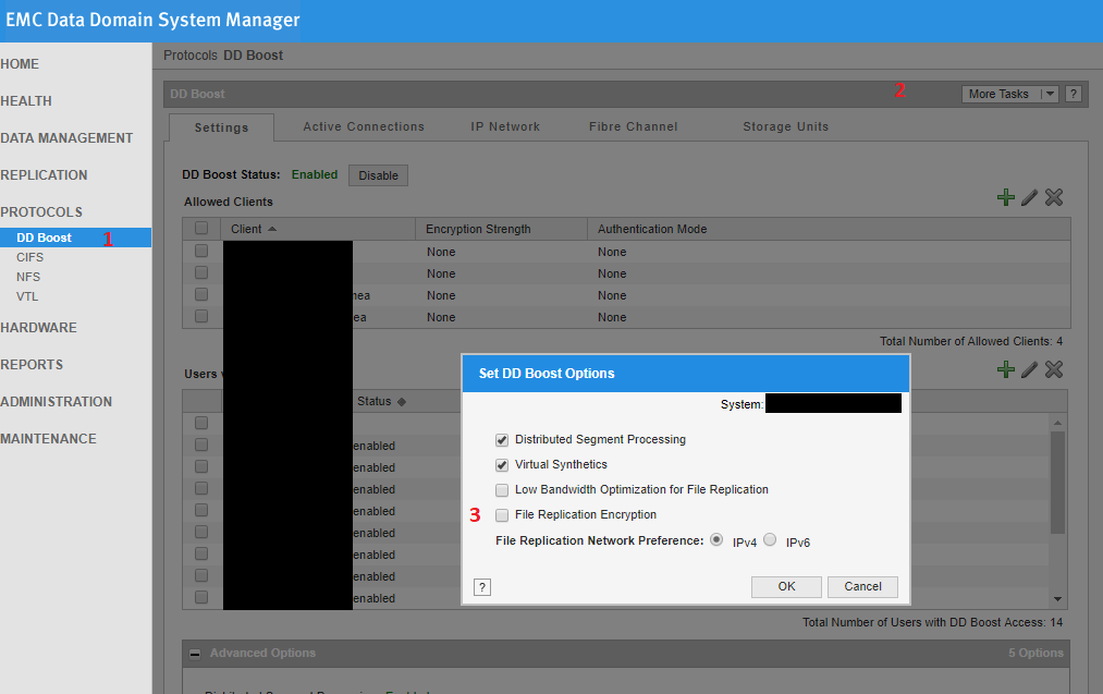 Data Domain - 5342: ASSOC failed: Encrypted replication incompatible ...