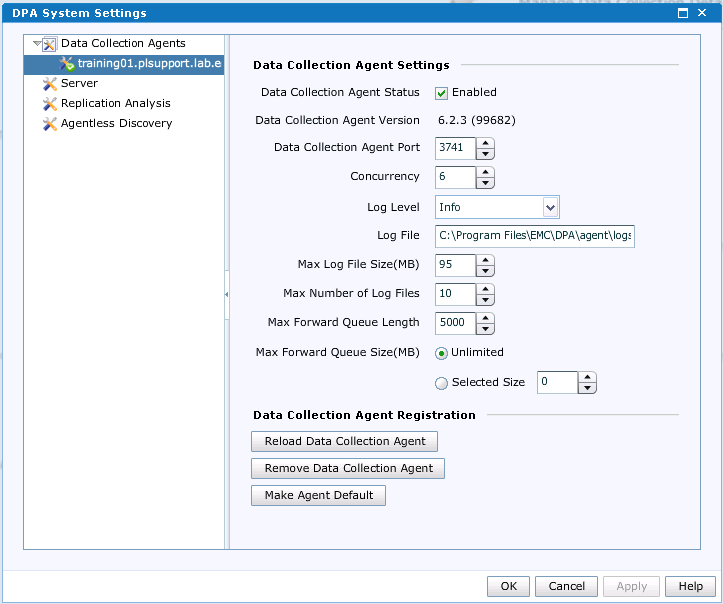 Data Protection Advisor: Data collection fails with error: No Collector ...