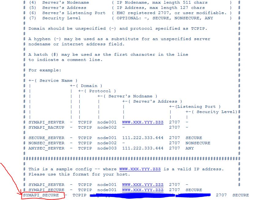 Cant Discover The Vmax Array Error Could Not Find The Service Name Symapixxxx In Varsymapi