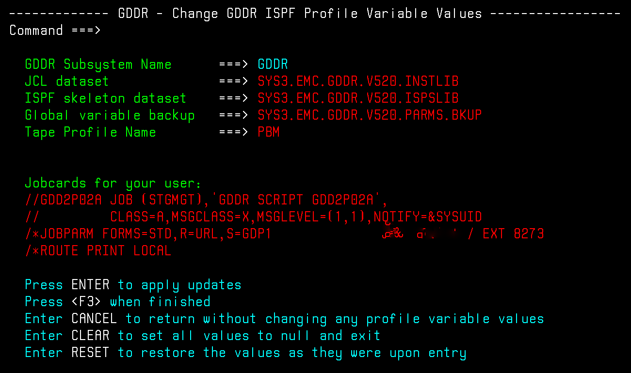 DLm GDDR Tape process completed but ran using the wrong profile | Dell US