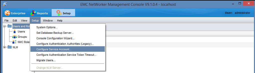 NetWorker 9: The NMC -> EMC NetWorker Administration GUI Monitoring a ...