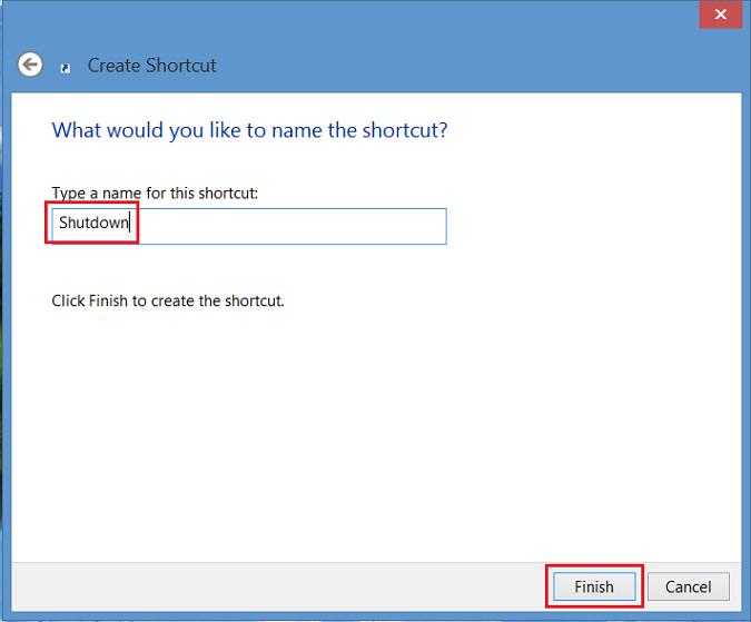 How To Create A Shutdown Button For Windows 8 Or Windows 10 Dell Canada
