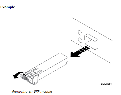 VNXe: How to replace a SFP Module.(User Correctable) | Dell US