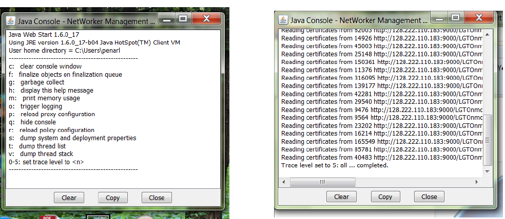 How to enable Java UI debugging to troubleshoot NMC GUI or display issue | Dell British Virgin ...