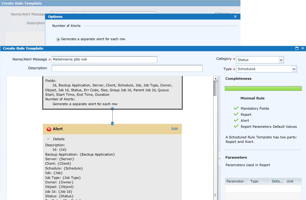Data Protection Advisor : How to create DPA analysis rule for ...