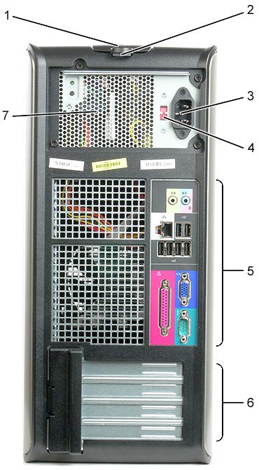 Dell OptiPlex 360: Visual Guide to your Computer | Dell US