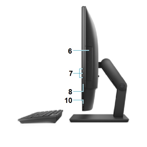 OptiPlex 7450 AIO: Visual guide to your computer | Dell US