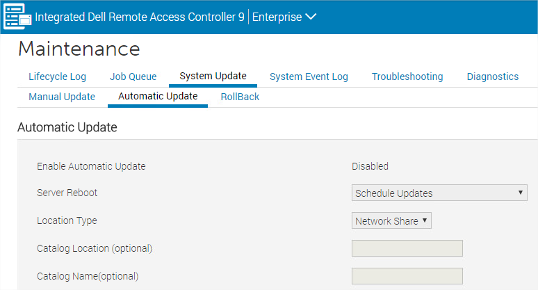 Dell PowerEdge: How to update the firmware via HTTPS connection to ...