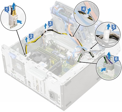 OptiPlex XE3 MT (Mini Tower) Teardown removal guide for customer ...