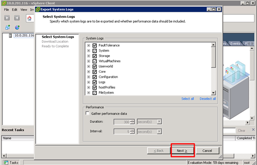 PowerEdge Server - Export system logs on VMware ESXi 5.x /6.0 via ...