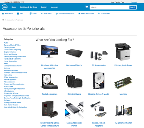 Premier: Software & Peripherals | Dell US