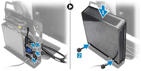 OptiPlex Micro Form Factor Mounting Options and installation methods ...