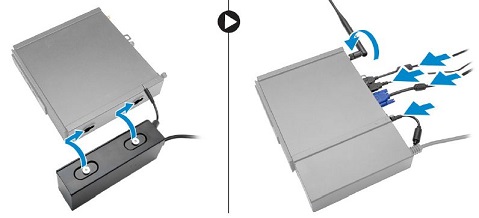 OptiPlex Micro Form Factor Mounting Options and installation methods ...