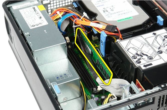 OptiPlex 755 Small Form Factor (SFF) Removal Guide for the System Cover ...