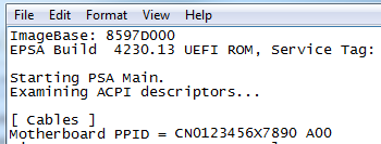 How to obtain a Dell PCs motherboard PPID (Piece Part Identification ...