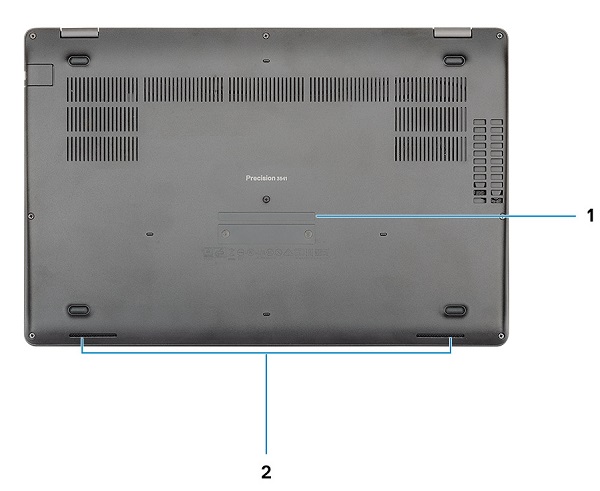 Precision 3541: Visual Guide to your computer | Dell Antigua and Barbuda