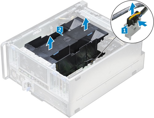 Precision Tower 7920 Teardown removal guide for customer replaceable ...