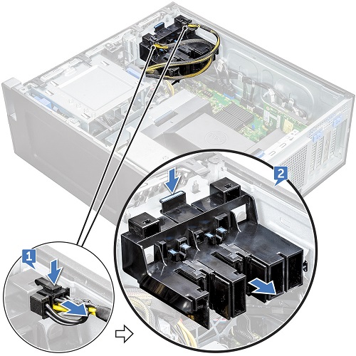 Precision Tower 7820 Teardown removal guide for customer replaceable ...