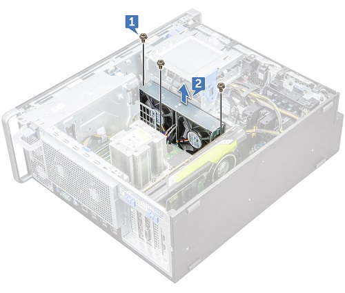 Precision Tower 7820 Teardown removal guide for customer replaceable ...
