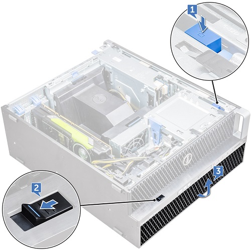 Precision Tower 7820 Teardown removal guide for customer replaceable ...