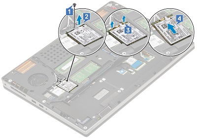 Precision 7540 Teardown removal guide for customer replaceable units ...