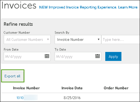Premier: New Premier Invoicing Report | Dell US