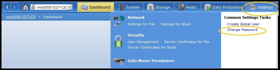 VNX, VNX2, UNIFIED: How to change the passwords for sysadmin, nasadmin ...