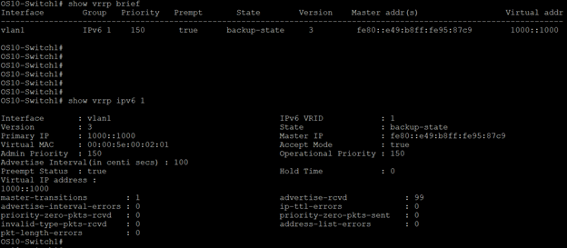 How to configure Virtual Router Redundancy Protocol (VRRP) for IPv6 ...