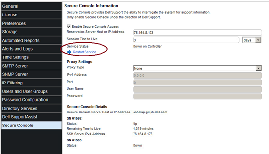 开启SC存储命令行以执行高级故障排除的准备说明 | Dell 中国
