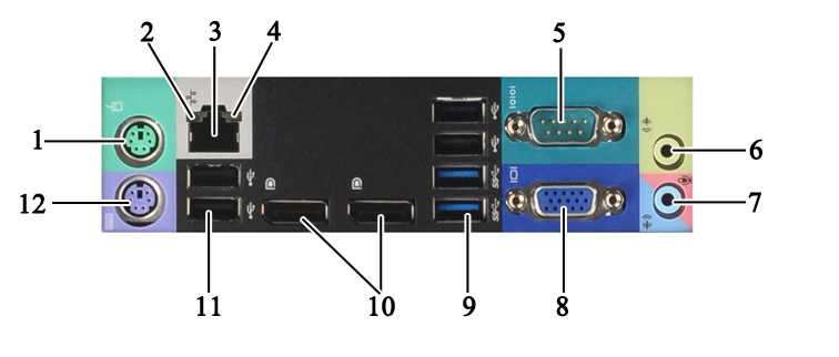 Precision Workstation T1700: Visual Guide to your Computer | Dell Costa ...