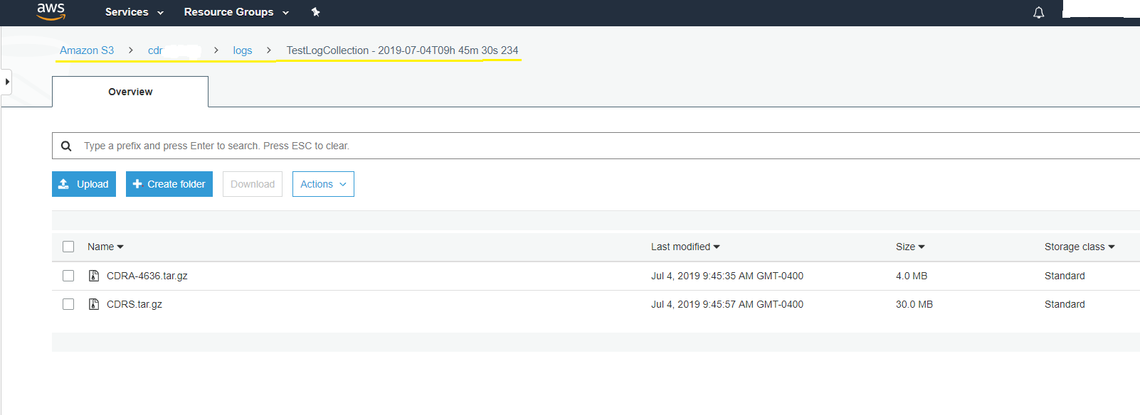 Cloud DR - Log collection of Cloud Disaster Recovery Agent(CDRA) and ...