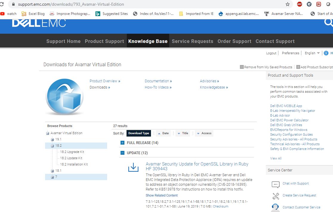 How to install an Avamar .avp hotfix using Avamar Installer (AVI) | Dell US