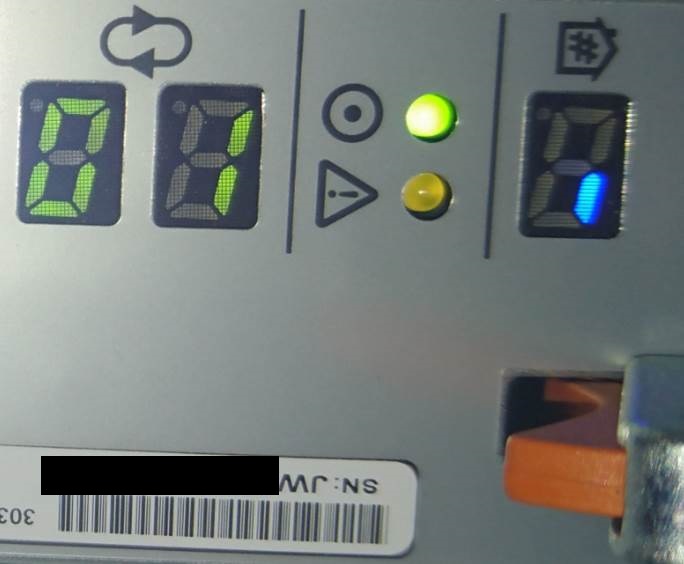 VNX/VNX2:Numeric LED on 25 drive enclosure LCC (303-104-000E) may not ...