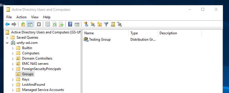 Dell EMC Unity: LDAP Group user login failure with "Logged in user is not authorized to access ...