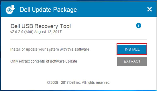 使用Dell OS Recovery Tool制作Windows恢复U盘 | Dell 中国