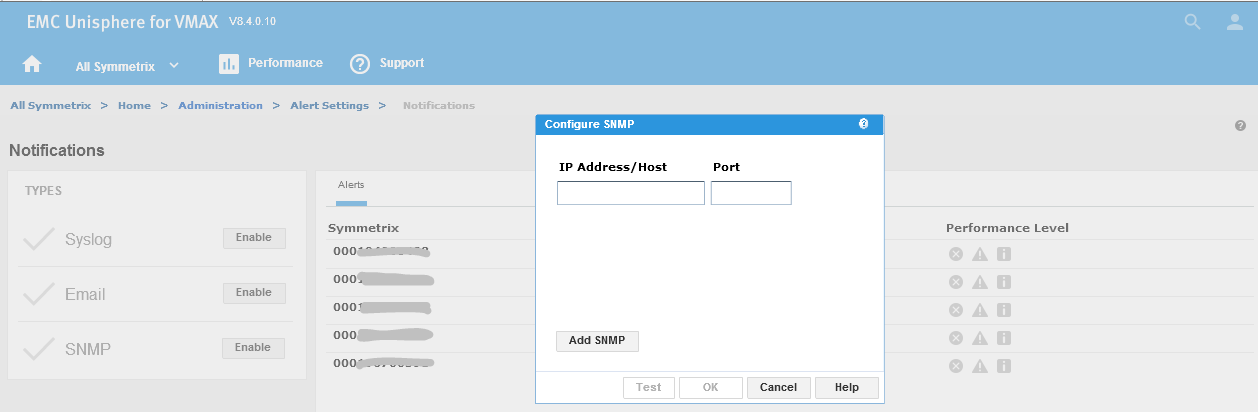 Vipr Srm How To Configure Alert Notifications Between Unisphere For Vmax And Vipr Srm Dell Us