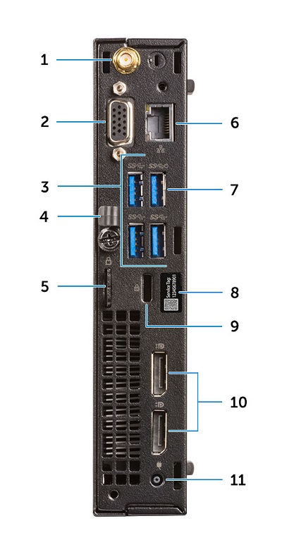 OptiPlex 5070: Visual guide to your computers | Dell US