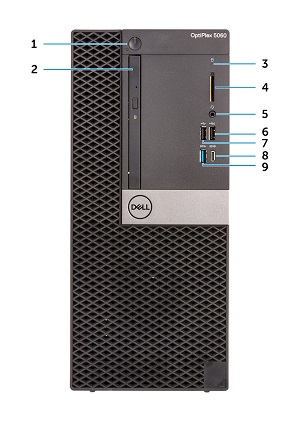 OptiPlex 5060: Visual guide to your Computer | Dell US