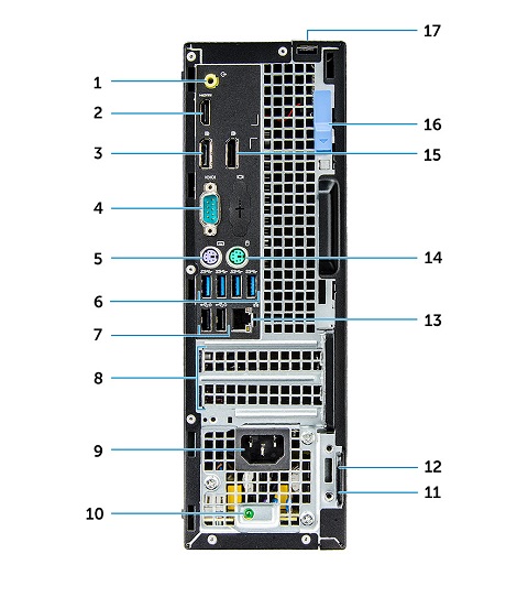 OptiPlex 7050: Visual guide to your Computer | Dell US