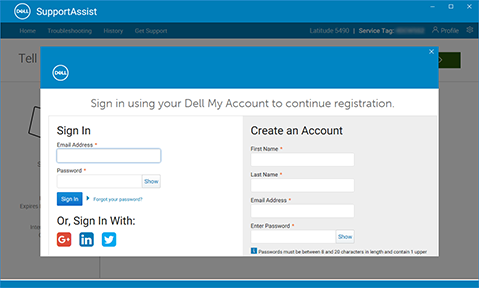 Installing Dell Supportassist Using The Supportassist