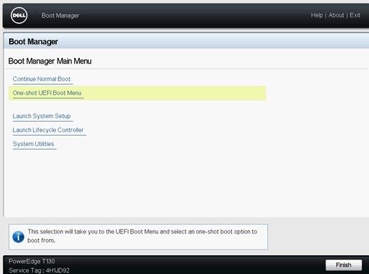 14G服务器通过F11安装Windows Server 2016 | Dell 中国