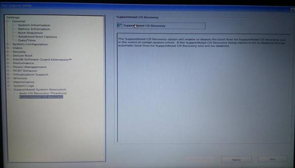 SupportAssist2.0 OS Recovery使用指南 | Dell 中国