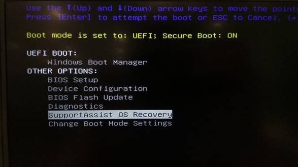 SupportAssist2.0 OS Recovery使用指南 | Dell 中国