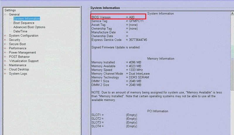 如何在您的戴尔系统上升级/更新 BIOS 版本 | Dell 中国