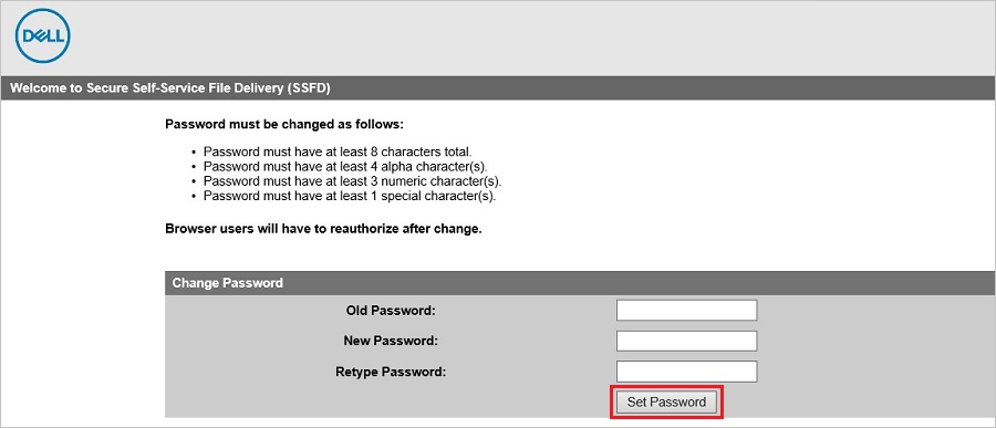 How to use Secure Self-Service File Delivery (SSFD) | Dell US