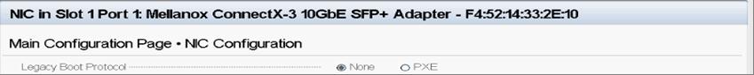 Mellonox ConnectX-3 doesnt support Legacy PXE boot | Dell US