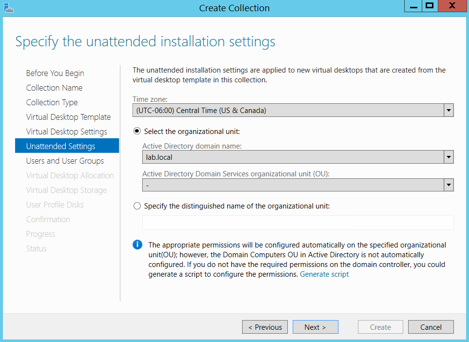 Remote Desktop Services in Windows Server 2012 - Virtual machine-based ...