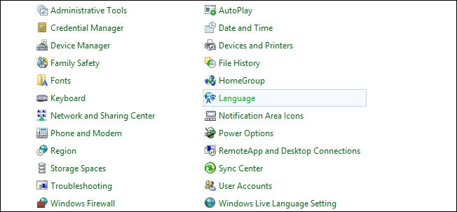 How to change the keyboard layout in Windows 8? | Dell St. Lucia